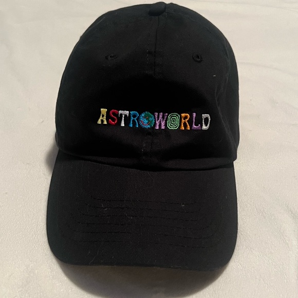 Accessories | Travis Scott Astroworld Hat Black | Poshmark